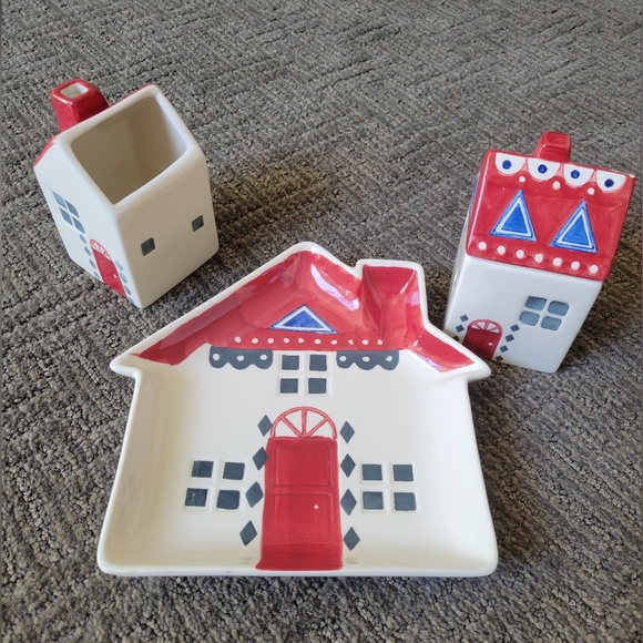 Cost Plus World Market | Party Supplies | Lot Of 3 Tea Set | Poshmark